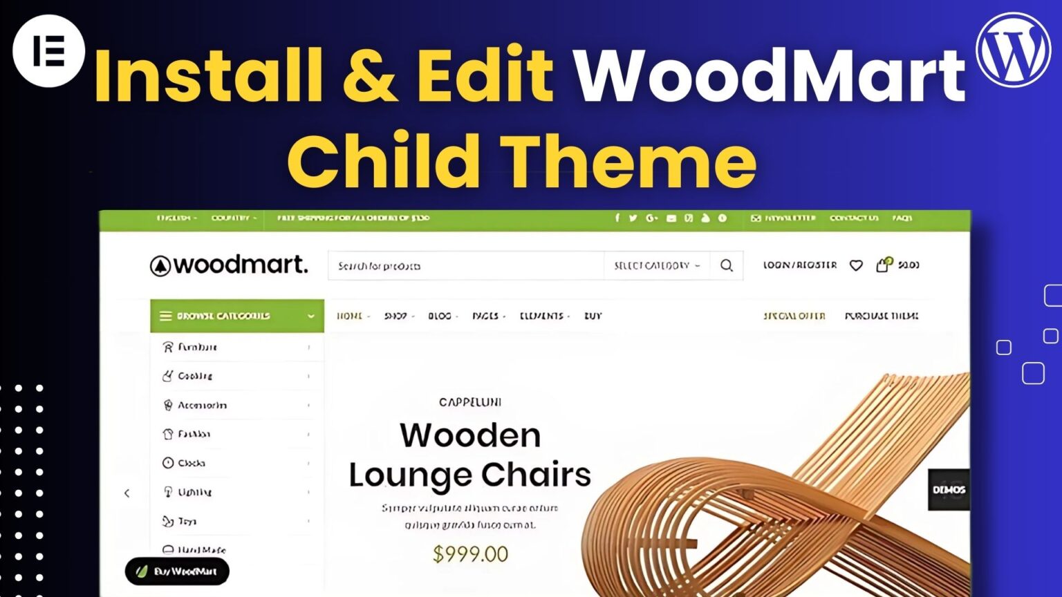 How to Install & Edit WoodMart Child Theme - Kashif Mahmood - KM